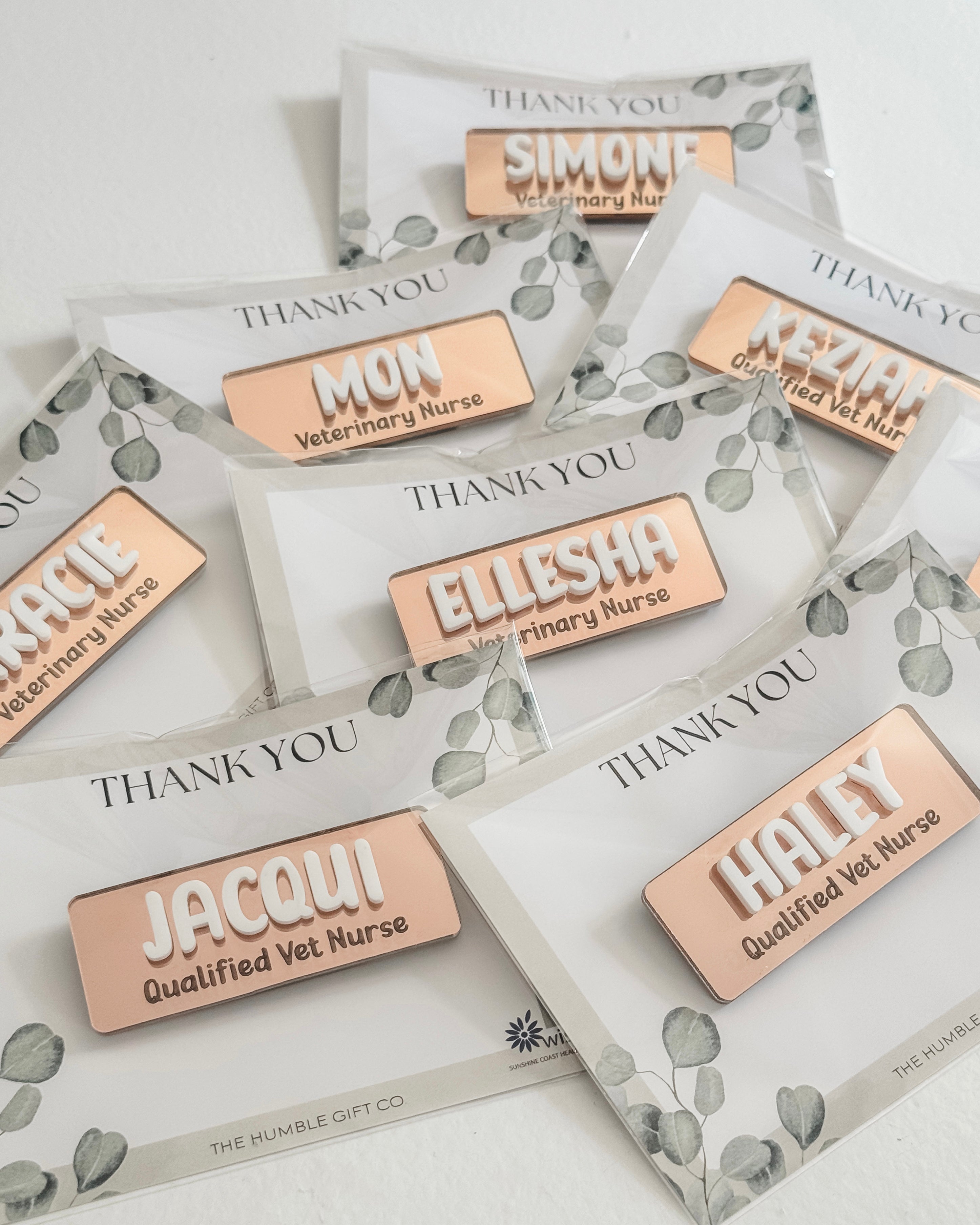 Donations from Acrylic Name Badges – The Humble Gift Co.