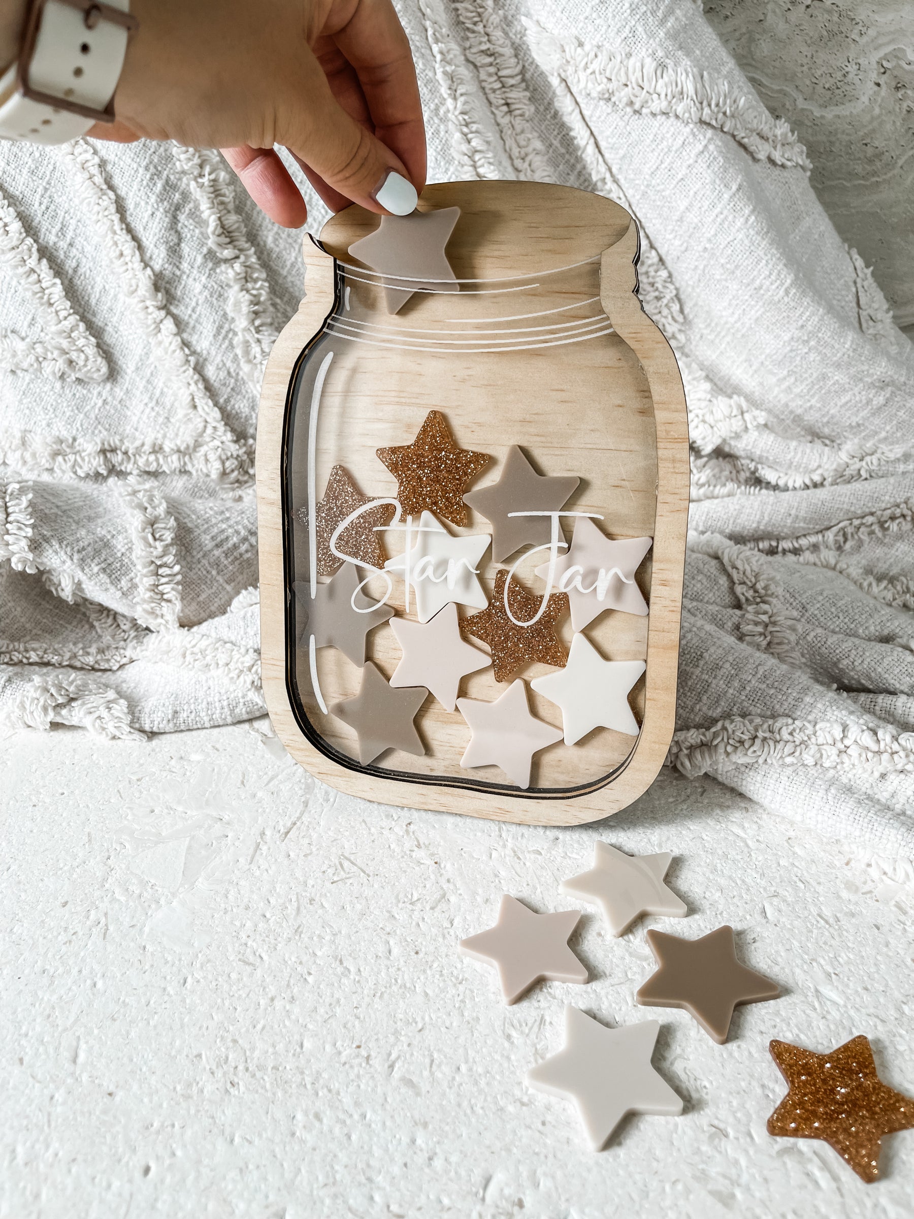 Star Jar | Rewards Jar | Mason Star Jar – The Humble Gift Co.
